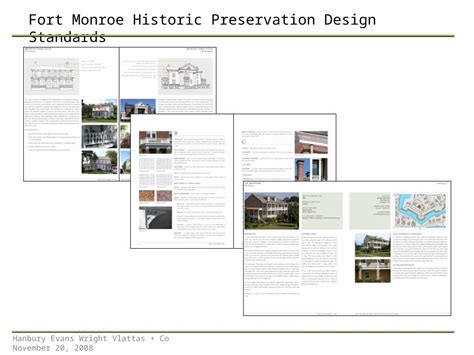 Ppt Fort Monroe Historic Preservation Design Standards Hanbury Evans Wright Vlattas