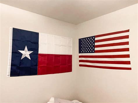Texas Flag Outdoor Heavy Duty Nylon Texas State Flags With