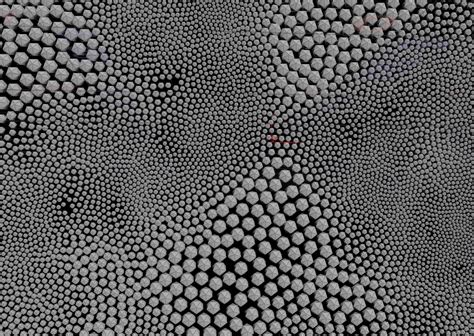 Flowing Non Intersecting Particles With Different Pscale Effects Od