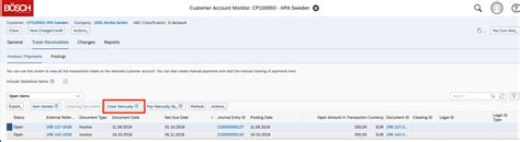 Bösch Erp Proceed Write Offs Eg Due To Insolvency In Sap Business By
