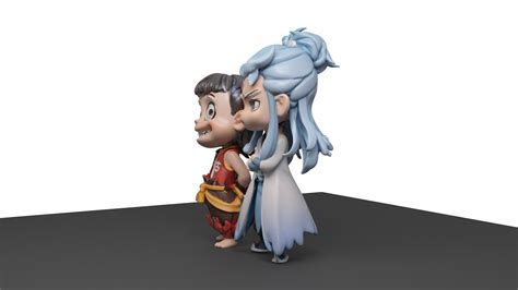 Nezha Model Turbosquid 2363009