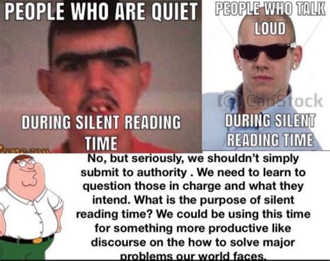 Independent Reading Time Did You Seriously Talk During Independent