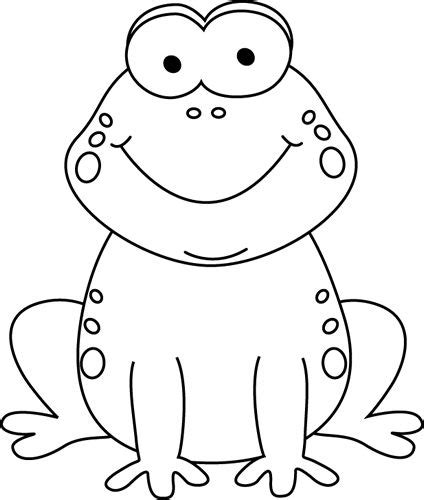 Frog Clipart Image Frog On A Lily Pad In A Pond Image 1733 Frog 3499518