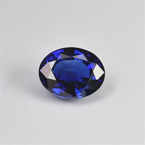 234 Cts Natural Blue Sapphire Loose Gemstone Oval Cut Etsy