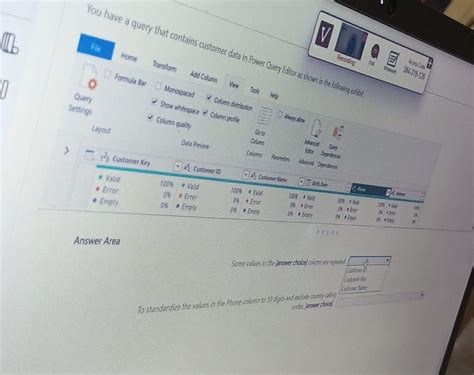 You Have A Query That Contains Customer Data Studyx