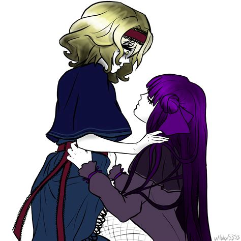 Evil Goth Alice And Patchouli Part 2 Alice Is Actually Sociable And Patchouli Doesnt Have