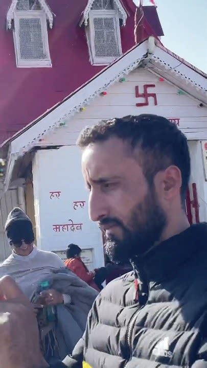 Jai Jai Shiv Shankar Bhajan Shooting Here Shiv Temple Gulmarg Kashmir