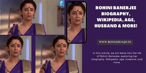 Rohini Banerjee Biography Wikipedia Age Husband And More Bongo Banjo