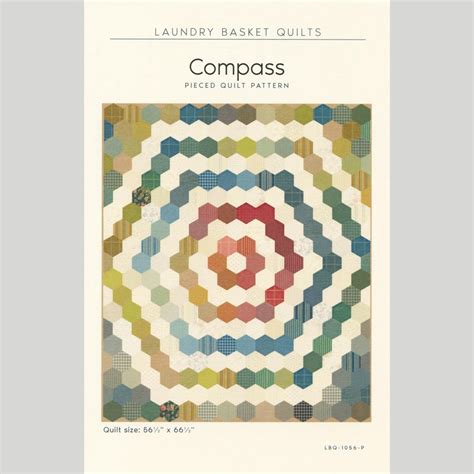 Compass Quilt Pattern Quilting Fabrics Sewing Tools Embroidery