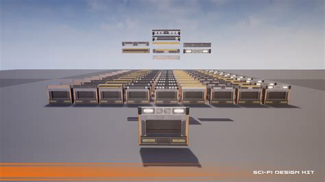Sci Fi Design Kit Unreal Engine Asset