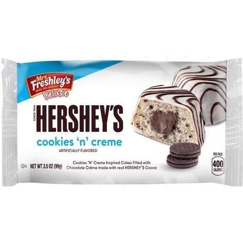 Mrs Freshleys Hersheys Cookies N Cream Cake 35 Ounce 48 Per Case