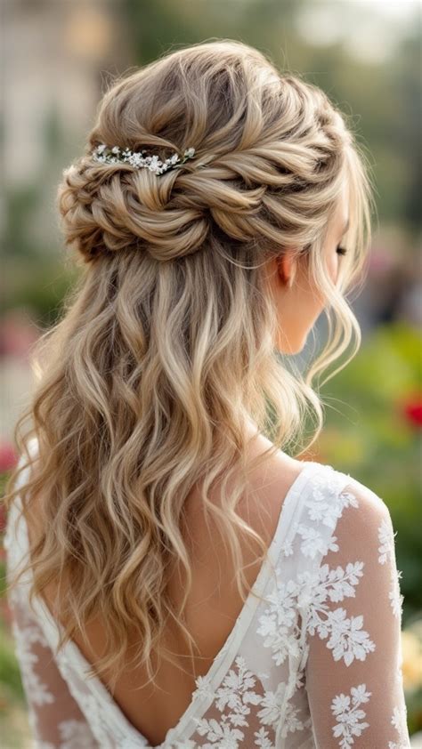 15 Stunning Half Up Half Down Hairstyles For Bridesmaids