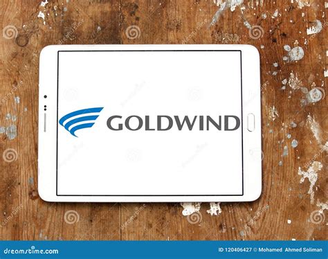Goldwind Wind Turbine Manufacturer Logo Editorial Photography Image