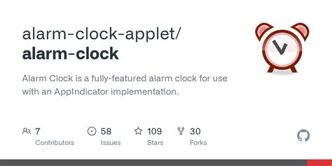 Github Alarm Clock Appletalarm Clock Alarm Clock Is A Fully