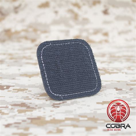 Medical Red Cross Black Background Embroidered Patch With Velcro Airsoft