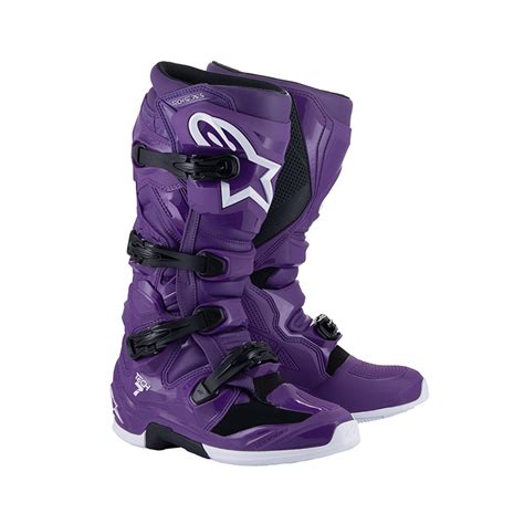 Alpinestars Tech 7 25 Boots Purple Motostorm En