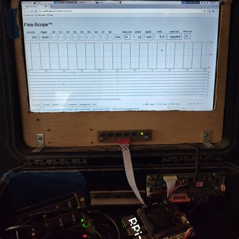 Flea Scope Dual Ch Oscilloscope Raspberry Pi 5