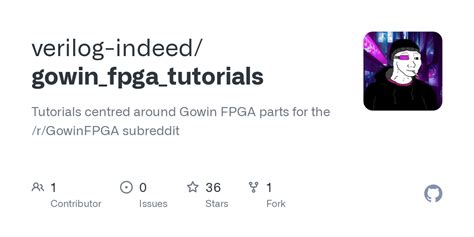 GitHub Verilog Indeed Gowin Fpga Tutorials Tutorials Centred Around