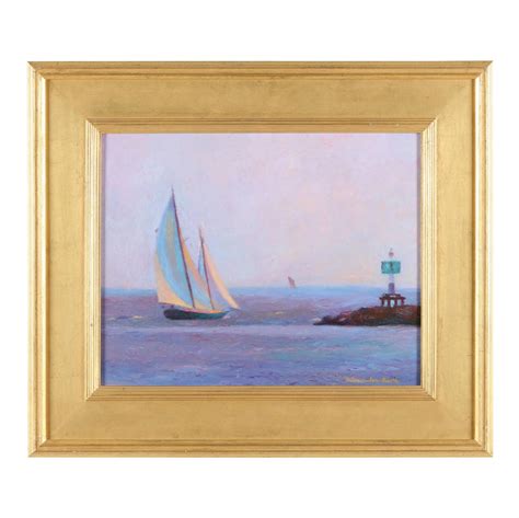 Nancy Braginton Smith American B 1956 Pounding The Hyannisport