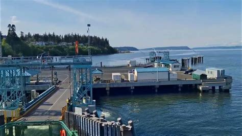 Arrived Clinton Ferry Terminal Whidbey Island Washington Youtube