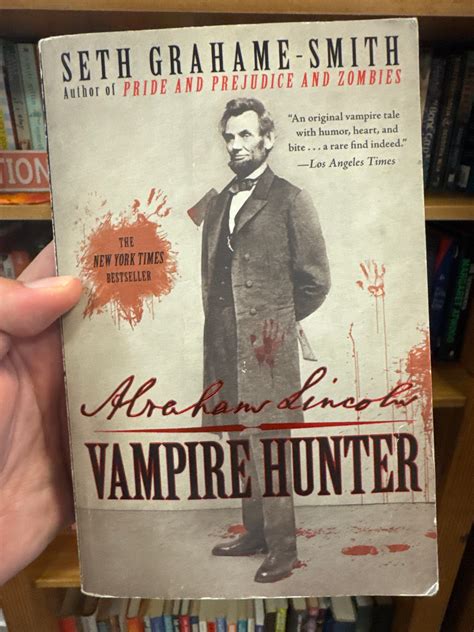 Abraham Lincoln Vampire Hunter The Velvet Bookmark