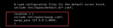 nginx uwsgi 配置的三种方式 liang 博客园