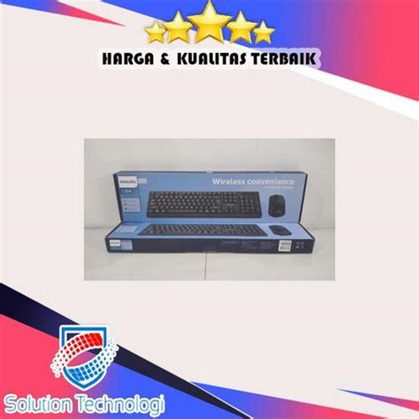 Jual Keyboard Mouse Wireless Philips Combo C354 Philips C 354 Kota Surabaya Solution