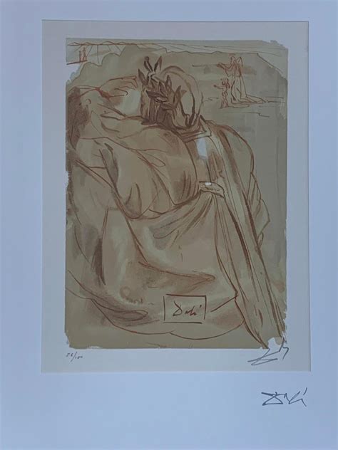 Salvador Dalí­ Purgatory Canto 30 The Announcement Of The Great