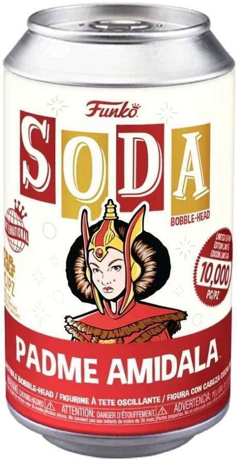 Funko Vinyl Soda Star Wars Phantom Menace Padme Amidala Le 10000