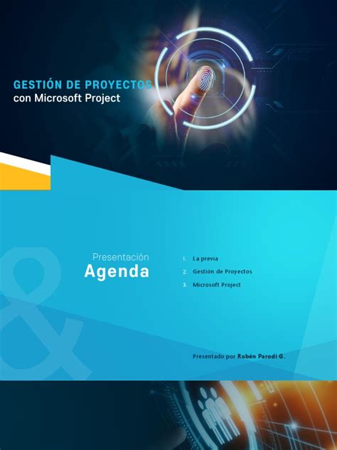 01 Gestión De Proyectos Con Ms Project 01 Uni Pdf Planificación