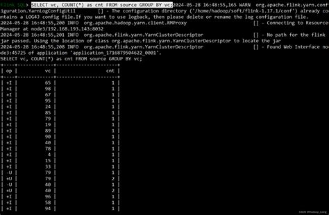 Flink Sql实践orgapacheflinktableapivalidationexception Un Csdn博客