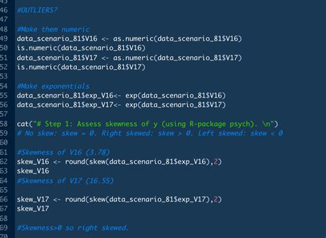 Nan When Running For Skewness Exp Variable General Posit Community