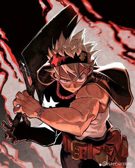 Asta Fanart Currently Watching Black Clover So I Obviously Had To Do