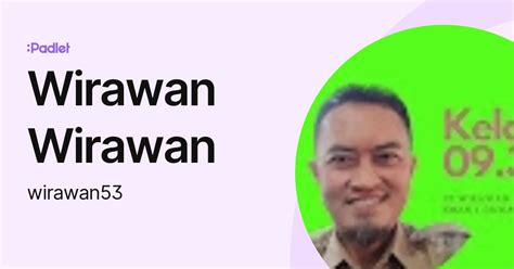 Wirawan Wirawan Wirawan53 Profile Padlet