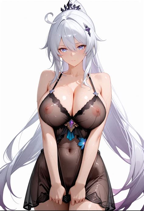 Rule 34 Ai Generated Baddies Black Clothing Blue Eyes Blush Blushing