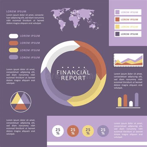 Statistics Infographic Arrows Template Stock Illustration Illustration Of Bars Information