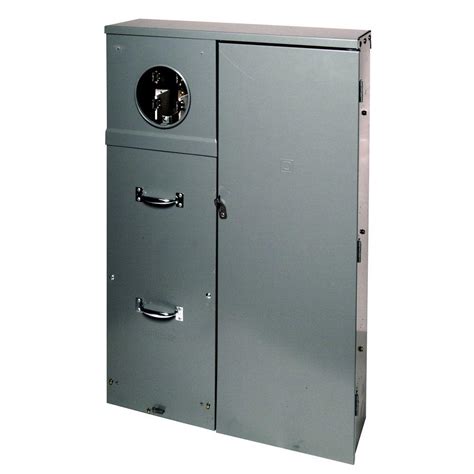 Siemens 400 Amp 4 Space 4 Circuit Levery Bypass Meter Main Combination