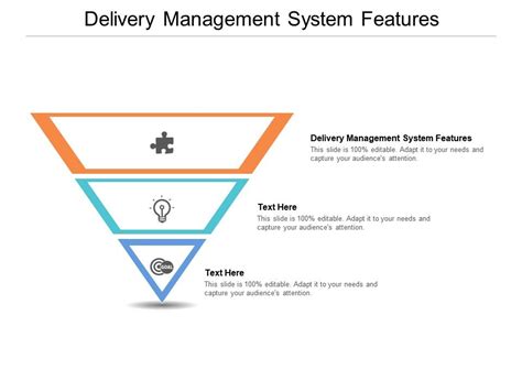 Delivery Management System Features Ppt Powerpoint Presentation Styles