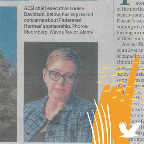 In The Media Alumni Louise Davidson The Age Preshil