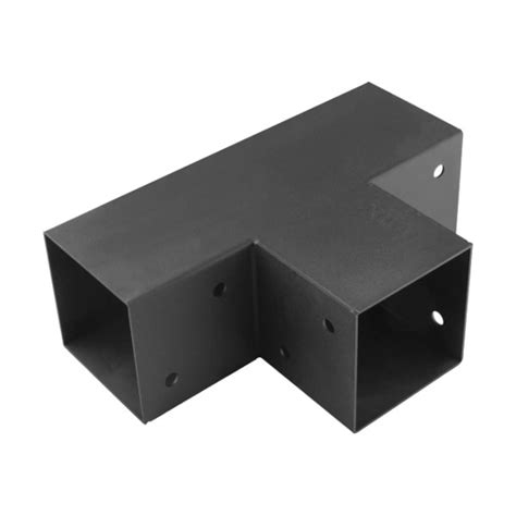 Spojnik Za Steber T Jeklen Črn Topdom