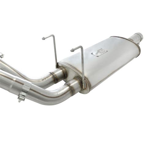 Afe Mach Force Xp 3 In Cat Back Exhaust System With Dual Gloss Black