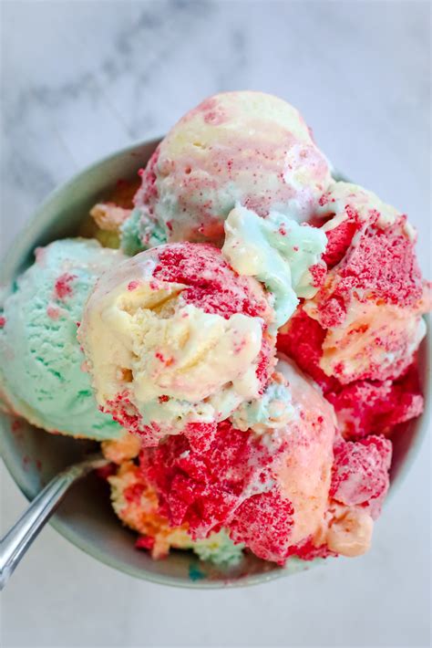 Rainbow Ice Cream