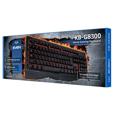 SVEN KB-G8300 Игровая клавиатура с подсветкой