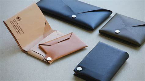 Smoll Origami Leather Wallet Minimalist Wallet That Isnt Overly Minimalist