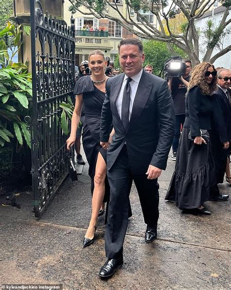 Karl Stefanovic And Wife Jasmine Party At Kyle Sandilands Wedding