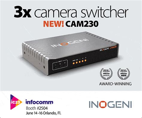 Inogeni New Product Introducing The Inogeni Cam230 The Ultimate