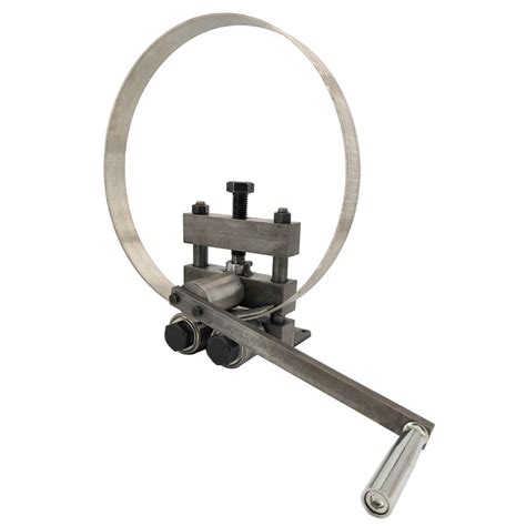 Roller Bender Manual Plate Steel Ring Bender Sheet Metal Bead Roller