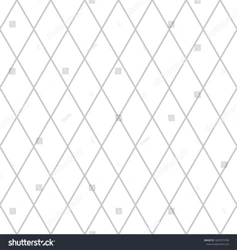 Seamless Geometric Diamonds Pattern Grid Texture Stock Vector Royalty Free 1607073706