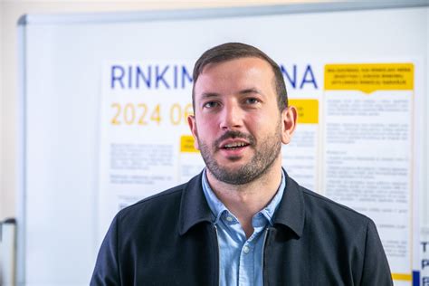 V Sinkevičius šie Ep Rinkimai Bus Istoriniai Europa Privalės Reformuotis