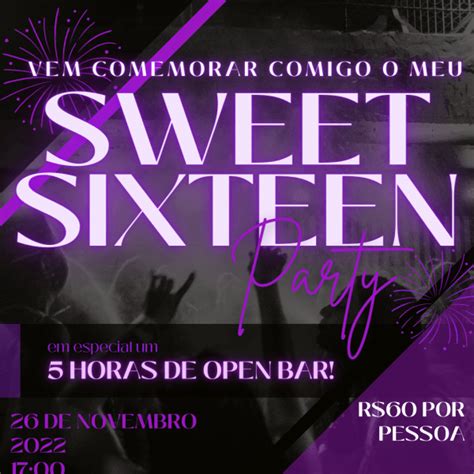 Sweet Sixteen Da Duda Em Belo Horizonte Sympla